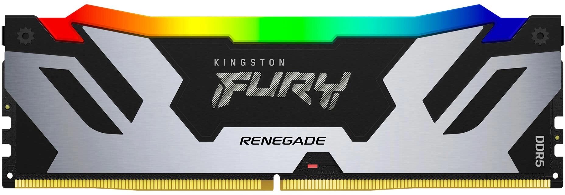 Память DDR5 24GB 7200MHz Kingston KF572C38RSA-24 Fury Renegade Silver/Black RGB RTL Gaming PC5-57600