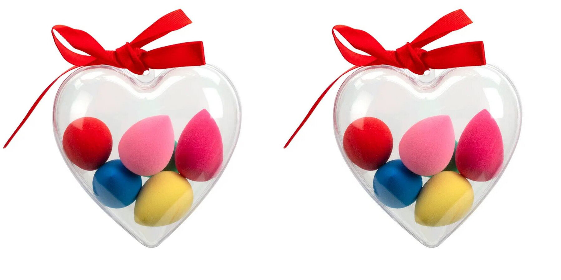 Kristaller Набор мини спонжей для макияжа, KG-016, 6 шт, 2 уп