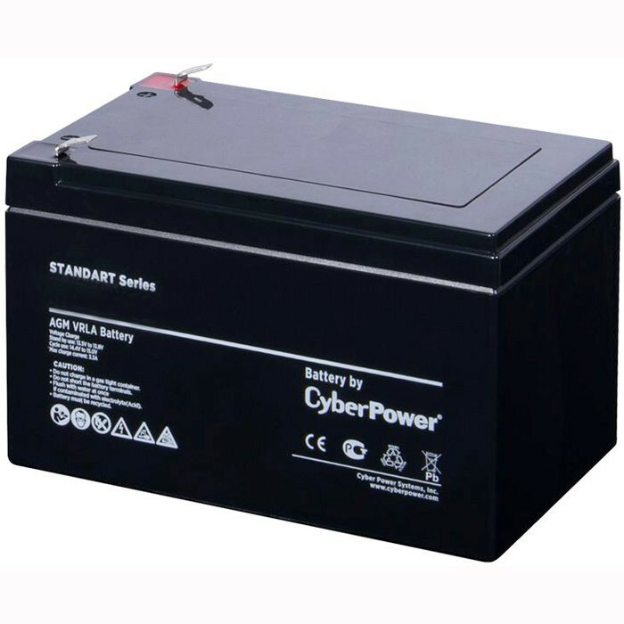 Аккумуляторная батарея CyberPower 1SS RС 12-12 /12 В 12 Ач