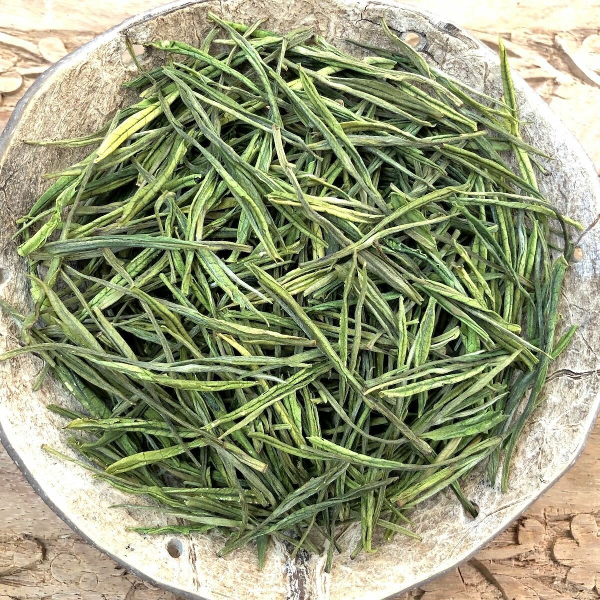 Зелёный чай Аньцзи Бай Ча "Альбинос из Аньцзи" средний сорт 25г