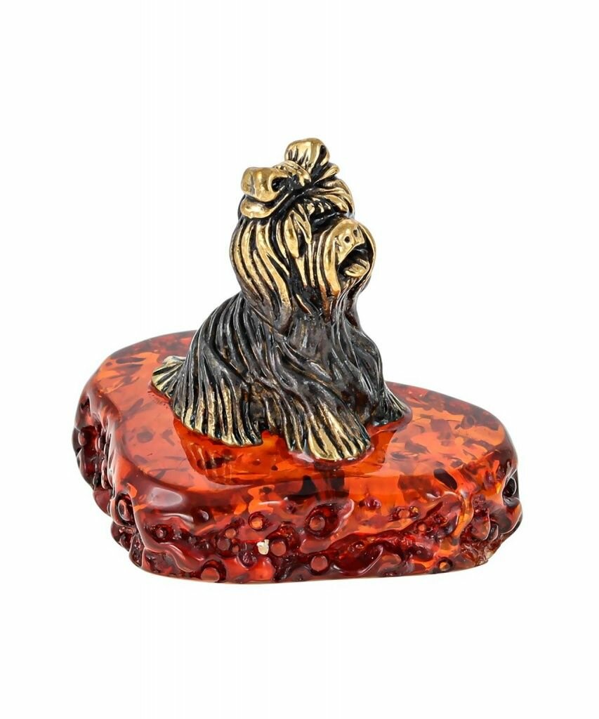 Статуэтка Собака Йоркширский терьер маленький 470