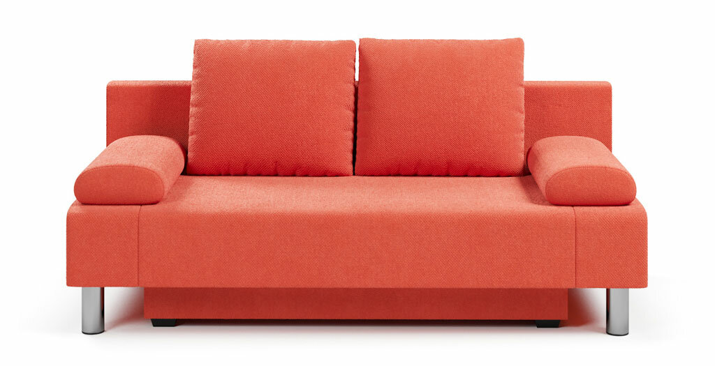 Диван-кровать Парма, 200х90х90 см, механизм Еврокнижка, мягкие подлокотники