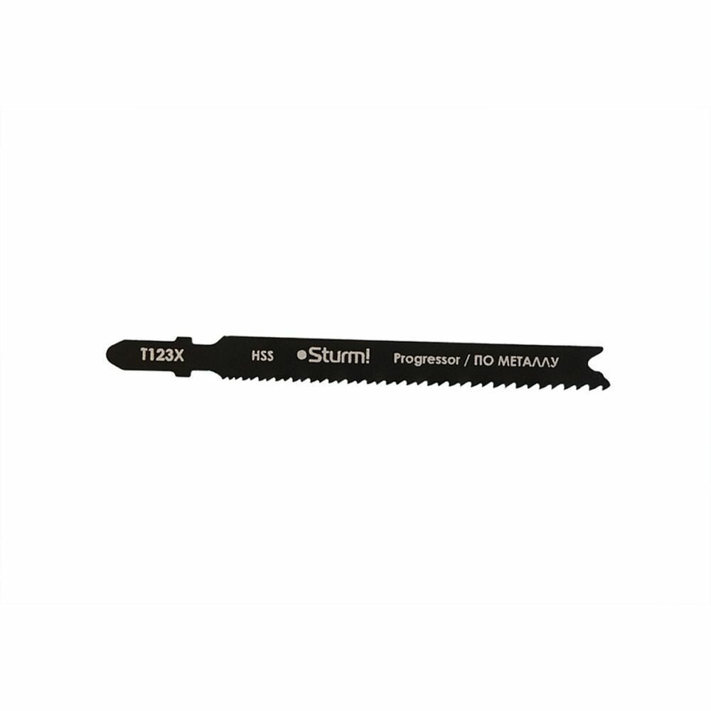 Пилки для лобзика T123X по металлу (75 мм; 2 шт.) Sturm 5250615