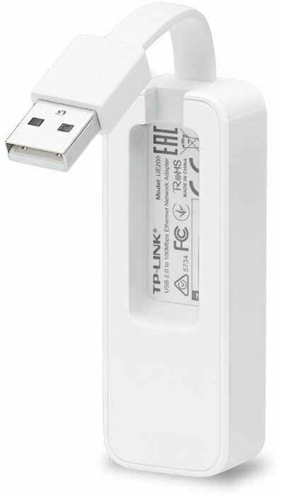 Сетевой адаптер TP-Link UE200 — фото 1