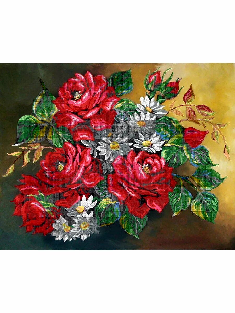 Набор для вышивания бисером 38*48 см