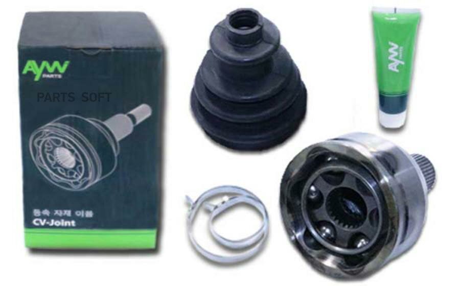 AW1510124 AYWIPARTS Шрус Внешний FORD Focus C-MAX 1.6-1.8 03-07 / Focus II 1.6-1.8D 05>