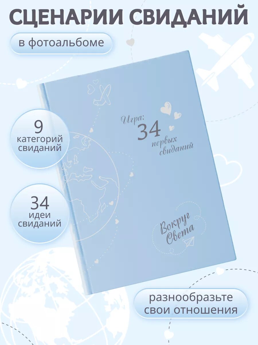 Подарок для молодоженов фотоальбом со свиданиями