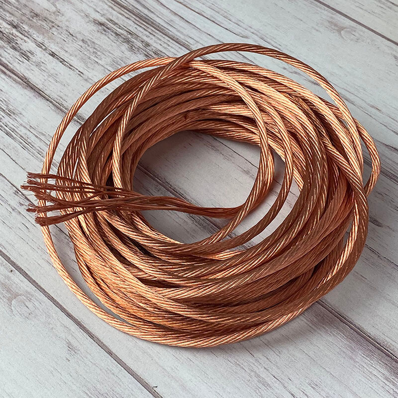 Провод медный неизолированный ПЩ, сечение 6,0 мм2, длина 10 метров