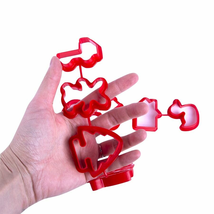 Формочки для лепки, 12 штук