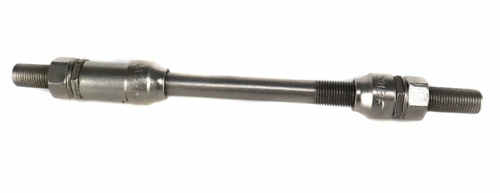 Ось втулки заднего колеса с гайками 3/8"*175 мм MTB с гайками, втулкой, конусами