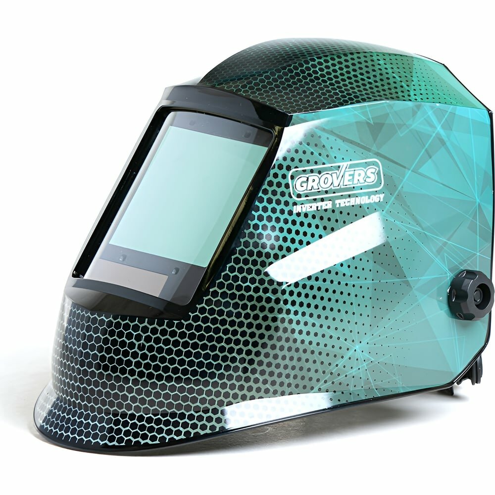 Маска сварщика хамелеон GROVERS PROFFI FX-980 10-50-000682 10-50-002693, 9887мм, полипропиленовый корпус, четыре датчика