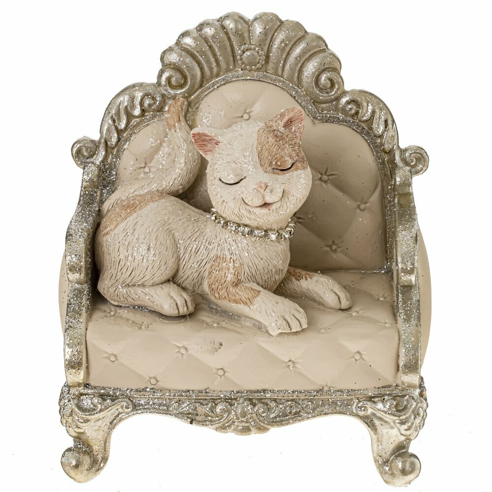 Фигурка Кошка, 10*6,5*12,5 см KSM-782396