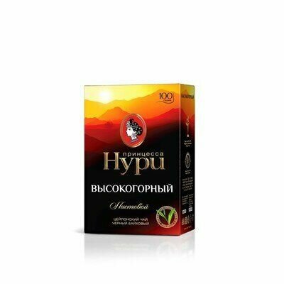 Принцесса Нури Чай черный листовой высокогорный 100 гр
