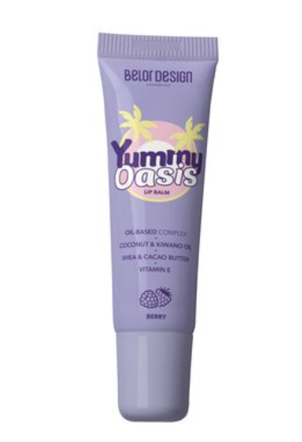 Бальзам для губ Belor Design Yammy Oasis Berry, 10,5 г