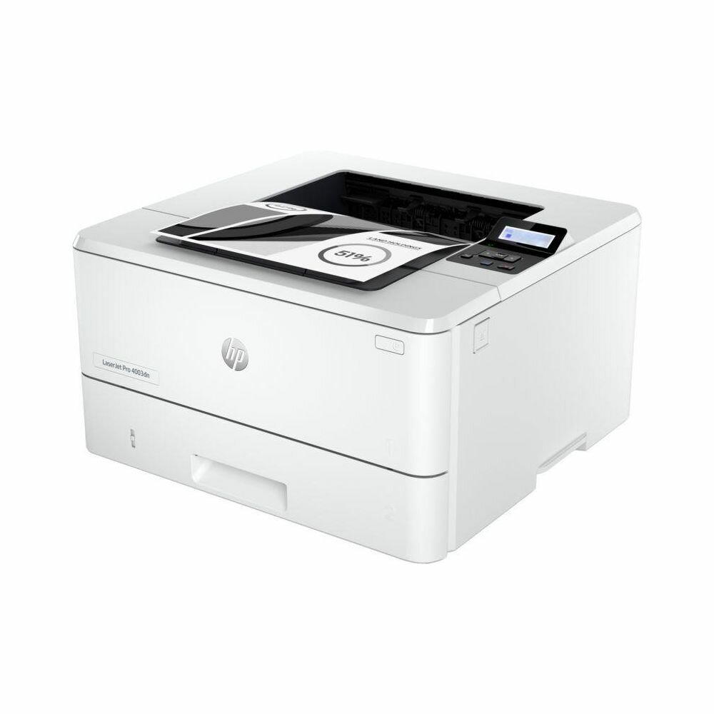 Принтер лазерный HP LaserJet Pro 4003dn (A4, 1200dpi, 40ppm, 256Mb, Duplex, Lan, USB) (2Z609A)
