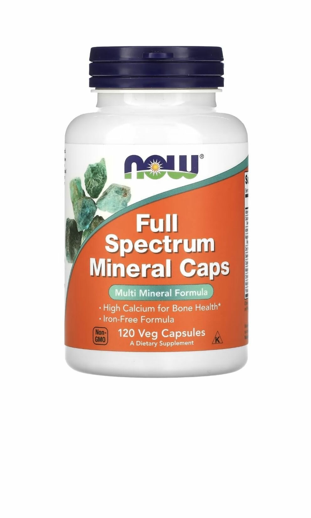 Комплекс Минералов Полного Спектра в Капсулах NOW Full Spectrum Mineral Caps 120 капсул