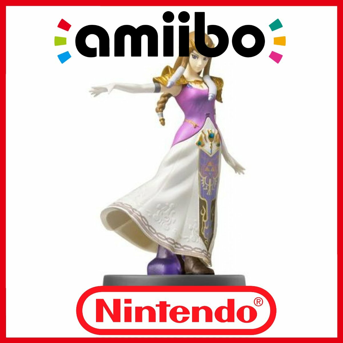 Amiibo: Интерактивная фигурка Зельда (Zelda) (Super Smash Bros. Collection)
