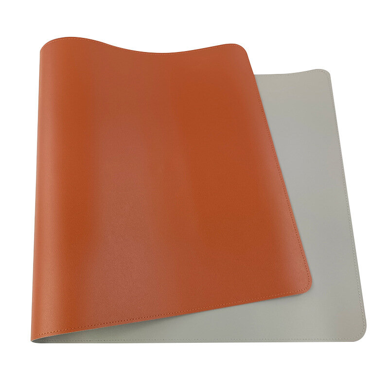 Коврик для мыши, двусторонний, кожаный, нескользящий, 400x800мм