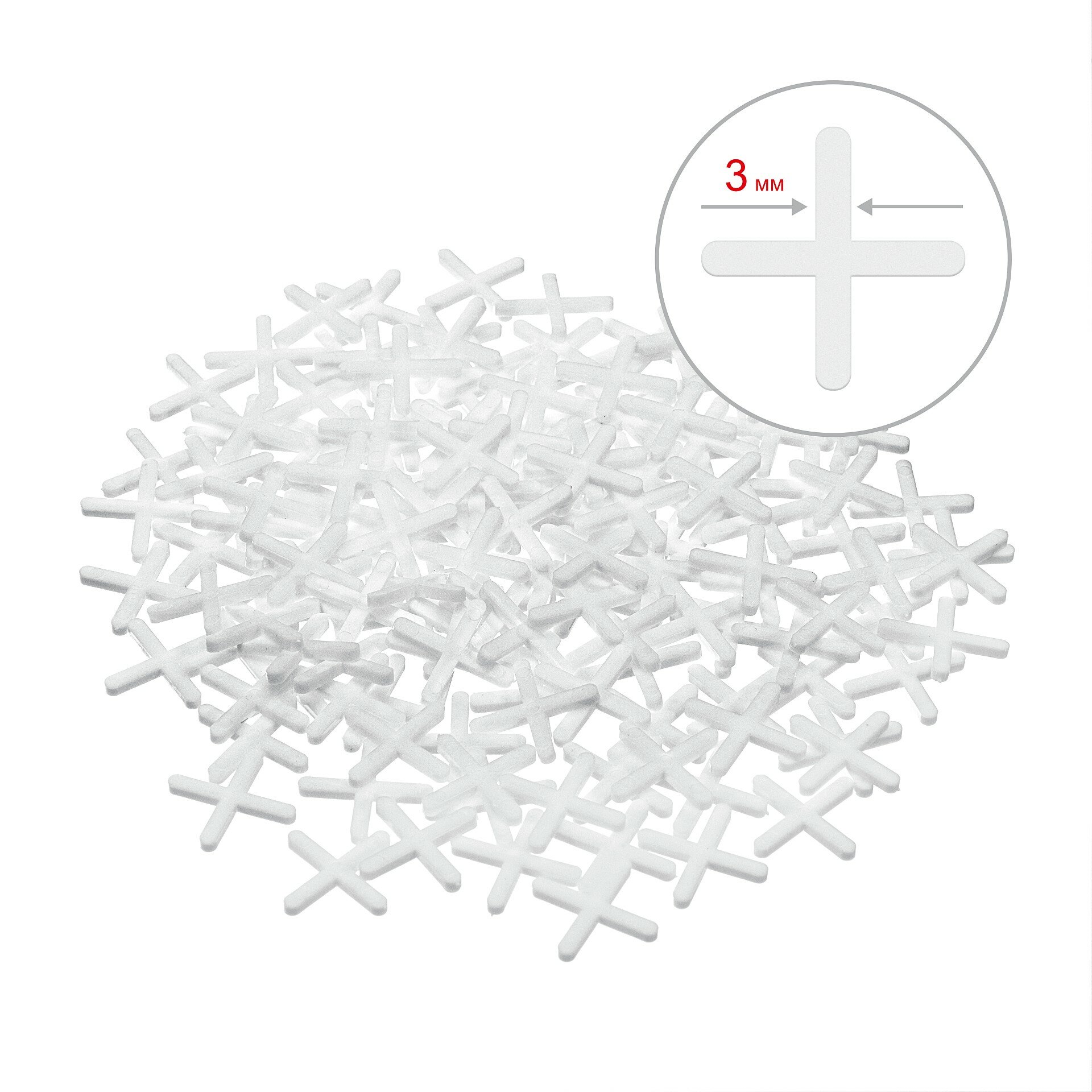 Крестики для плитки STAYER 3мм, 150шт 3380-3