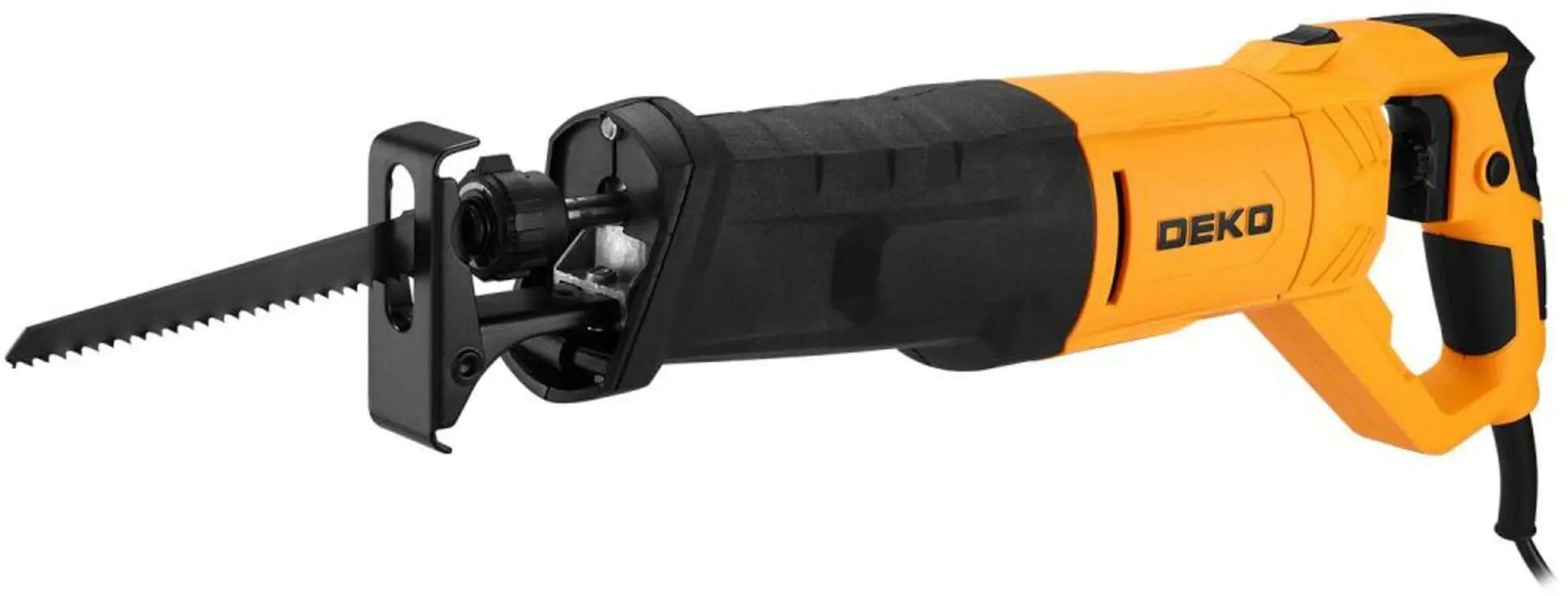 Пила сабельная сетевая Deko DKRS1200, 1200 Вт