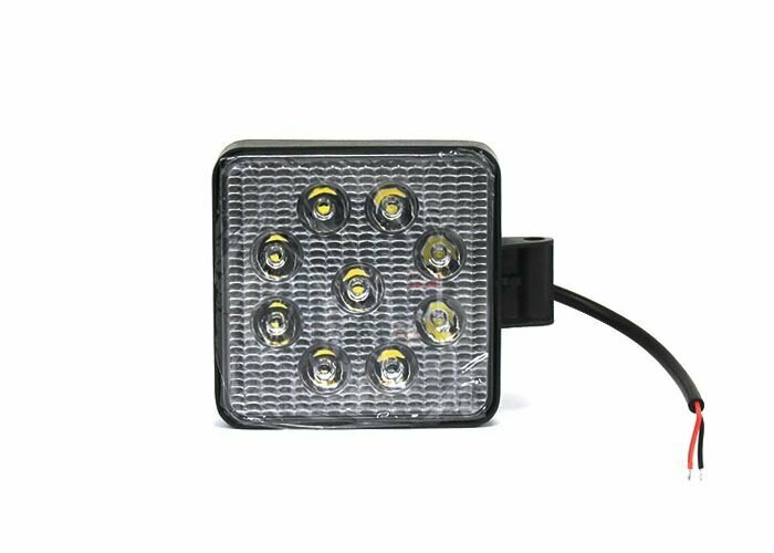 Фара светодиодная 9 LED (дальний свет) квадратная