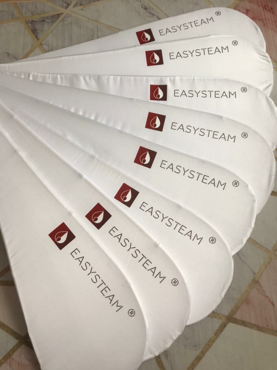 Опахало EASYSTEAM Classic, 100 % хлопок, бамбуковое основание — фото 1
