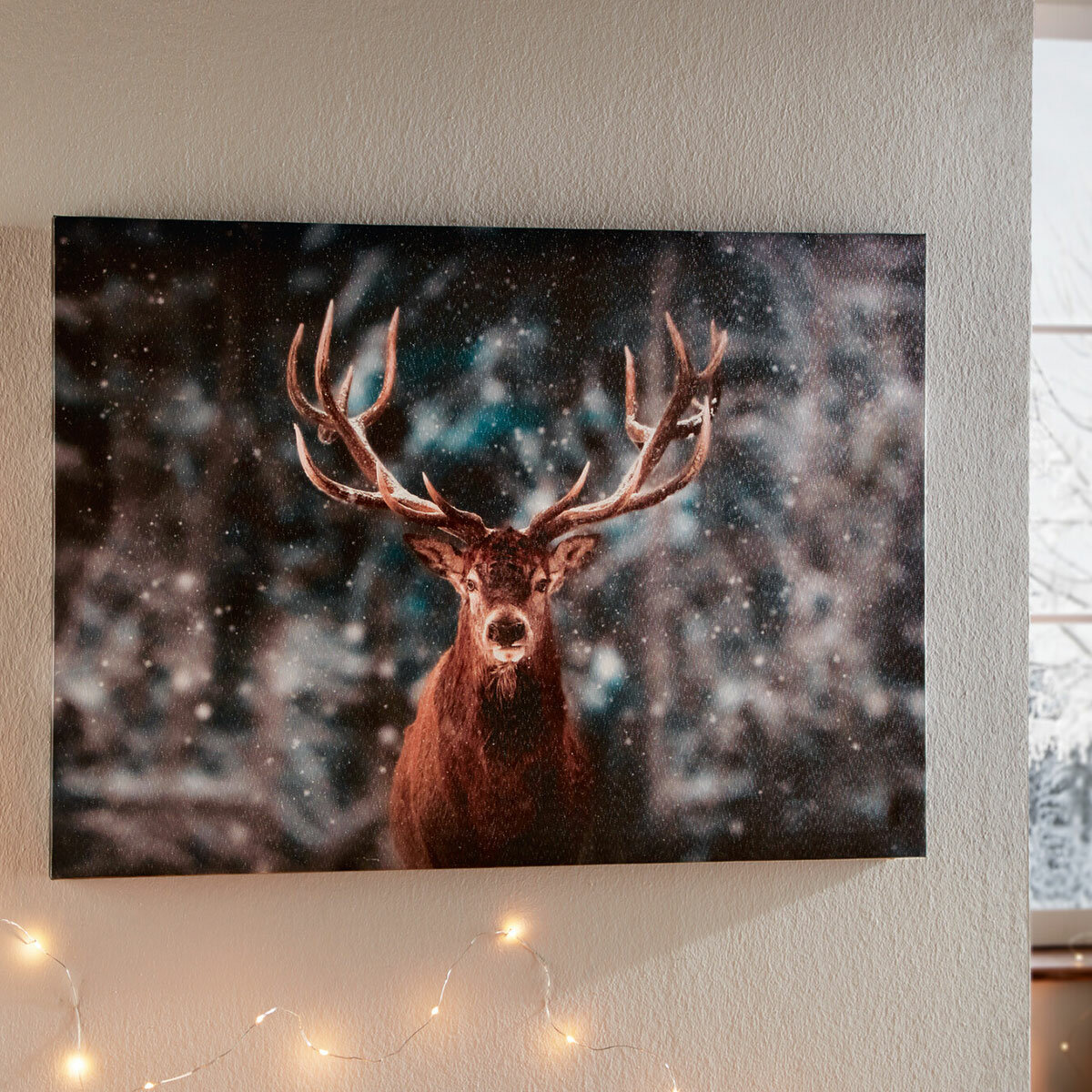 Картина на ткани "Олень"