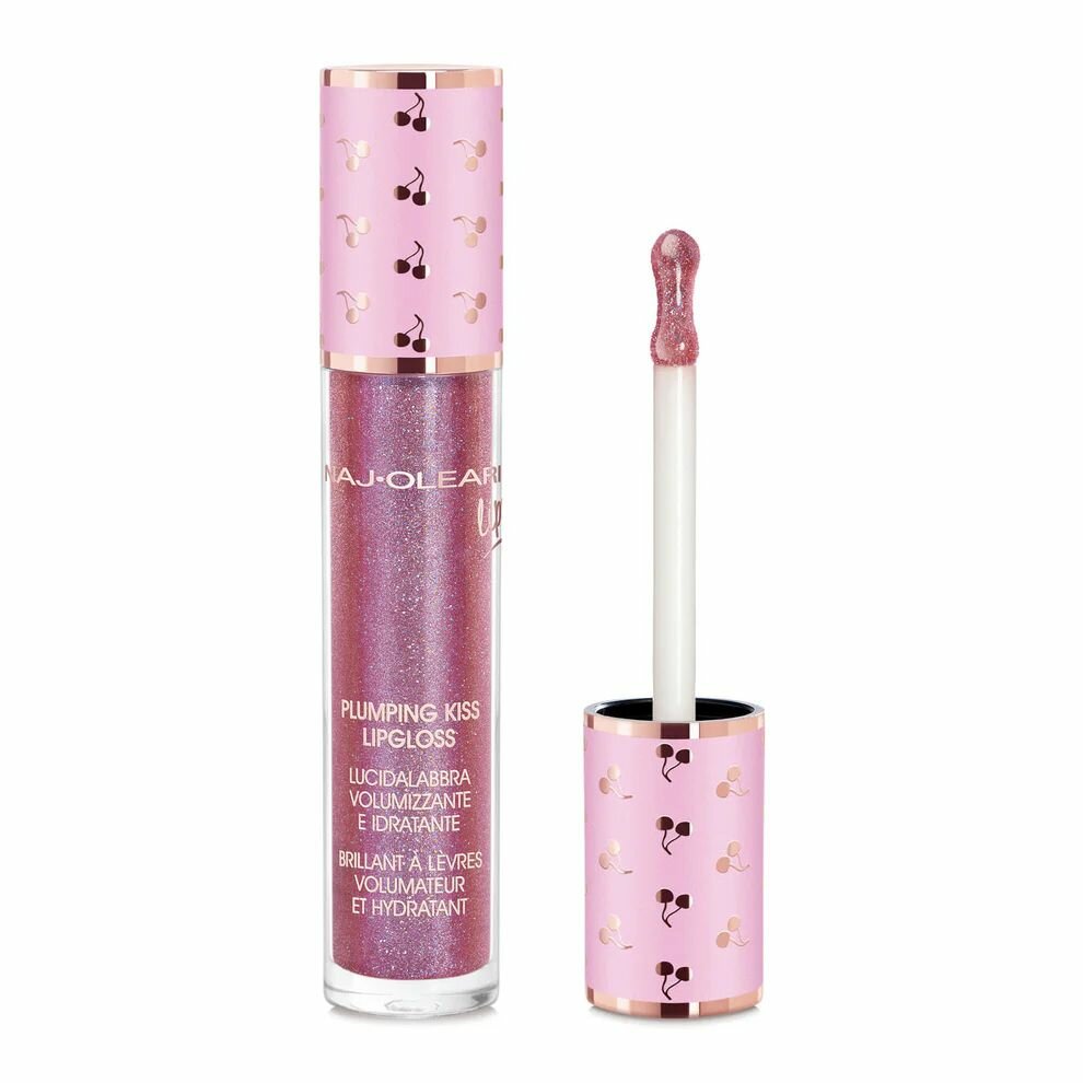 NAJ OLEARI Блеск для губ Plumping Kiss Lipgloss (12 Boreal Orchid)