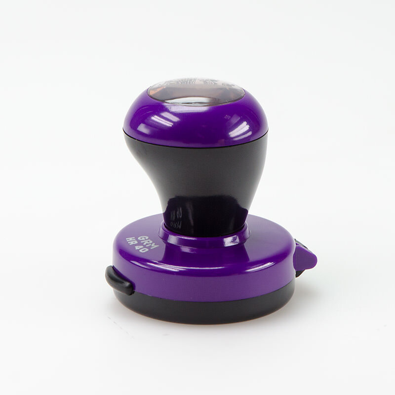 GRM HR40 ручная оснастка для печати, с подушкой, д.40 мм, фиолетовый корпус