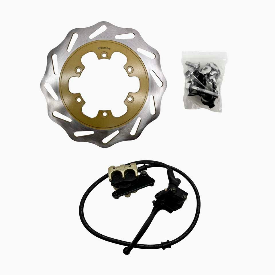 Тормоз дисковый передний в сборе на мотоцикл 164FML Racer RC200-GY8 Ranger
