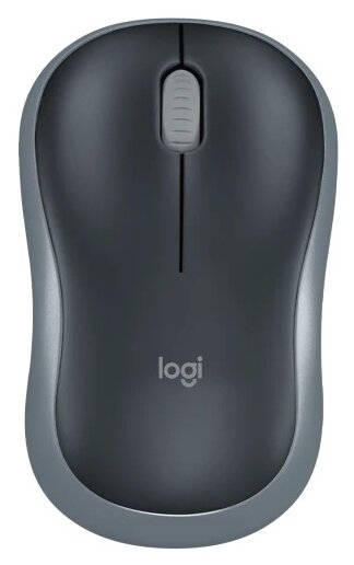 Беспроводная мышь Logitech Wireless Mouse M185, серый
