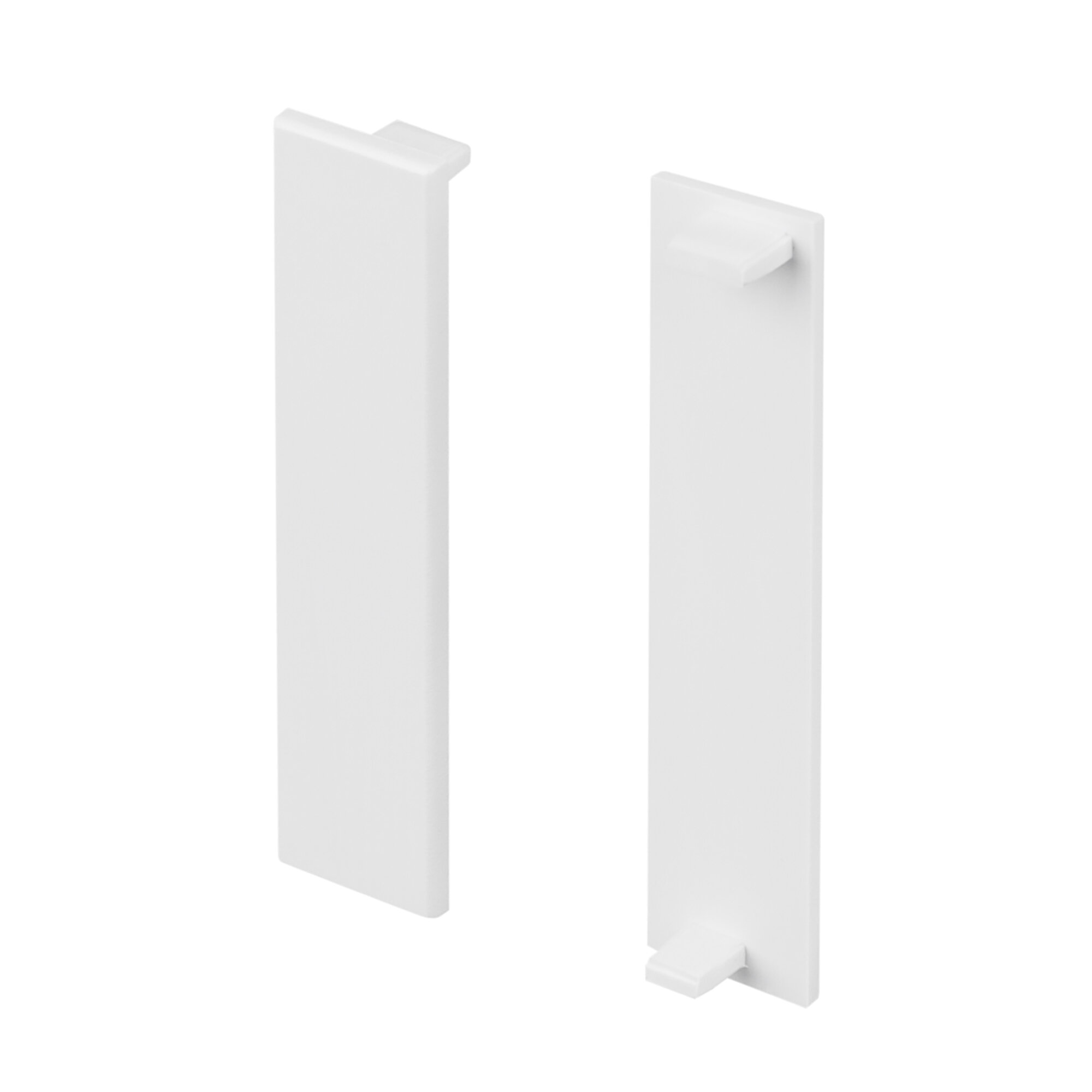 Заглушка для профиля для светодиодной ленты Arlight Заглушка PLINTUS-H54 WHITE (Arlight, Пластик)