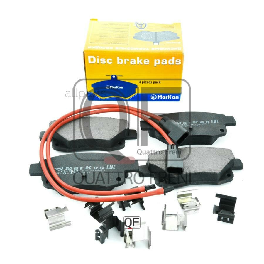 MARKON 14750170 Колодки тормозные дисковые (задние) к-т FORD Transit V Connect Tourneo II моделей 260/280/300 (06-