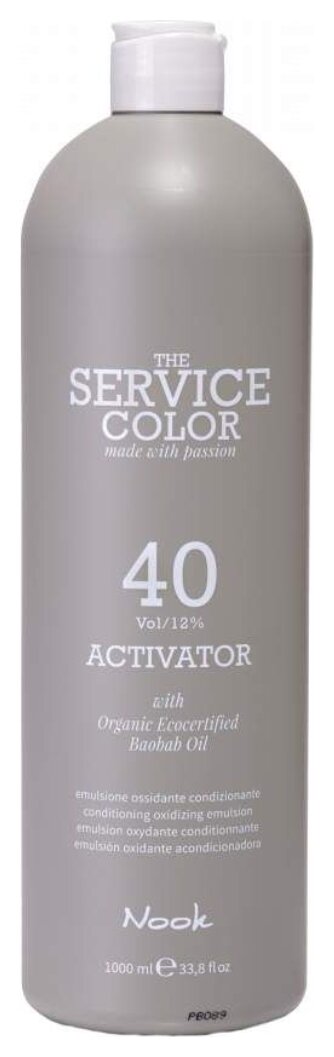 Окислитель для волос Nook Активатор для окрашивания волос 40 Vol 12% (Объем 1000 мл)
