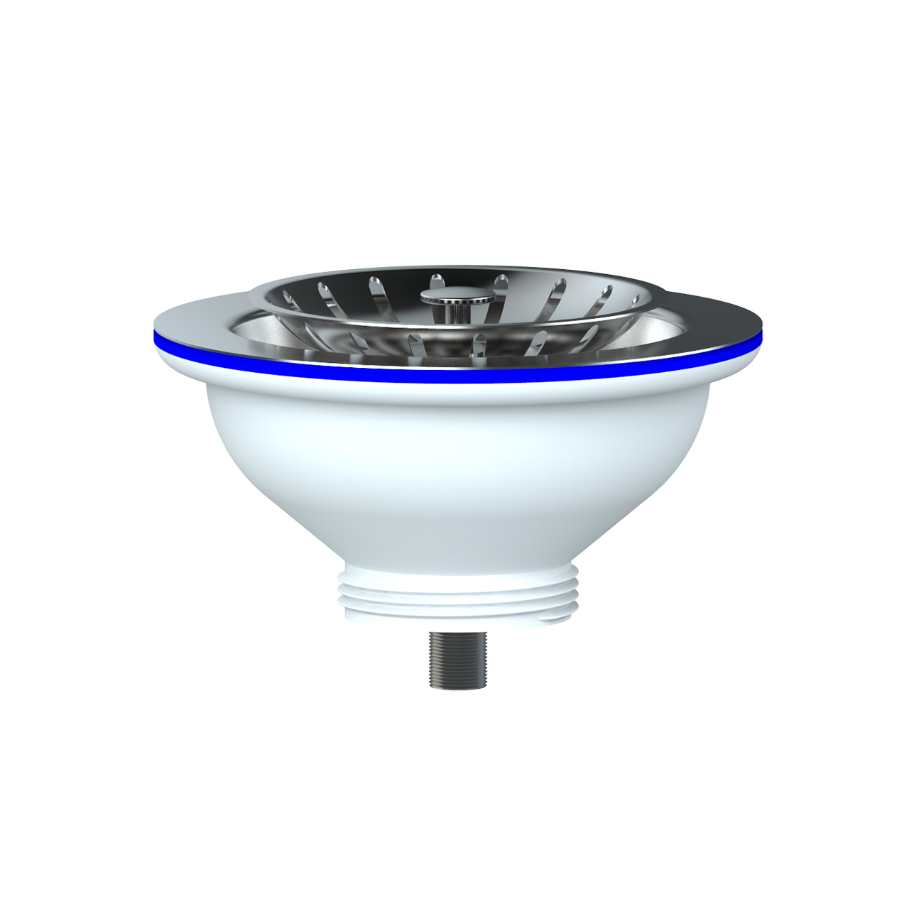 Выпуск для мойки с сухим затвором Unicorn E150, диаметр подключения 40мм