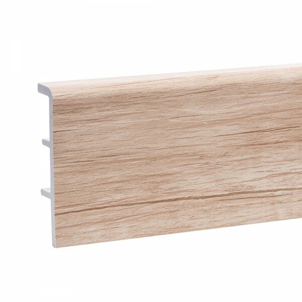 Плинтус Rico Concept 80мм Секвойя кремовая (80011) 2200х80х20 мм