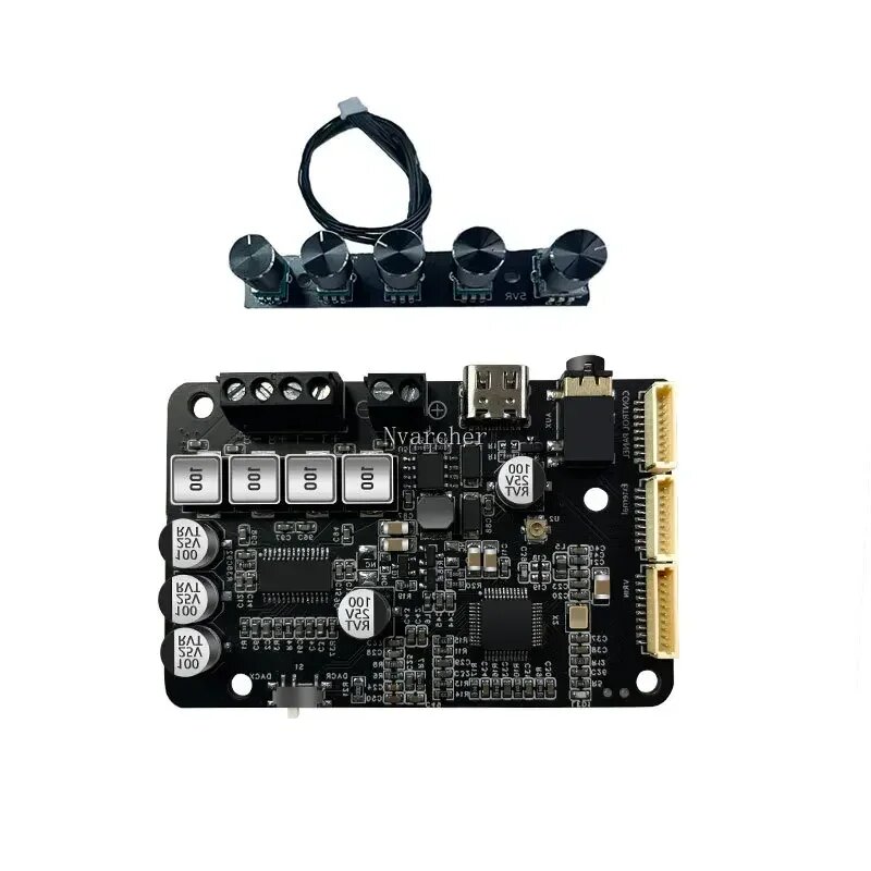 Nvarcher Bluetooth усилитель мощности 40 Вт * 2, Knob version