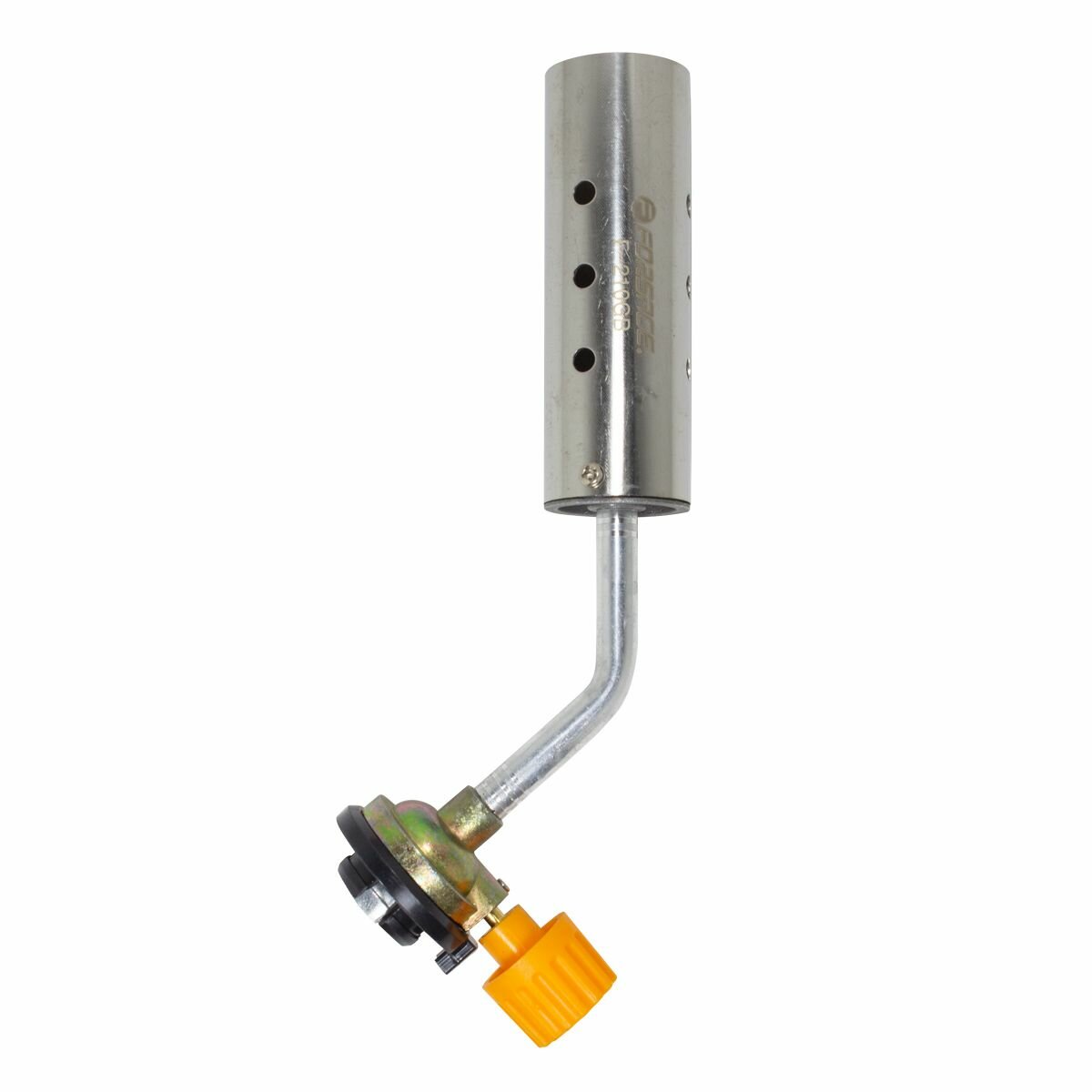 Горелка RF-210GB газовая паяльная на цанговый баллон (t-1300гр, L-210мм), в блистере ROCKFORCE