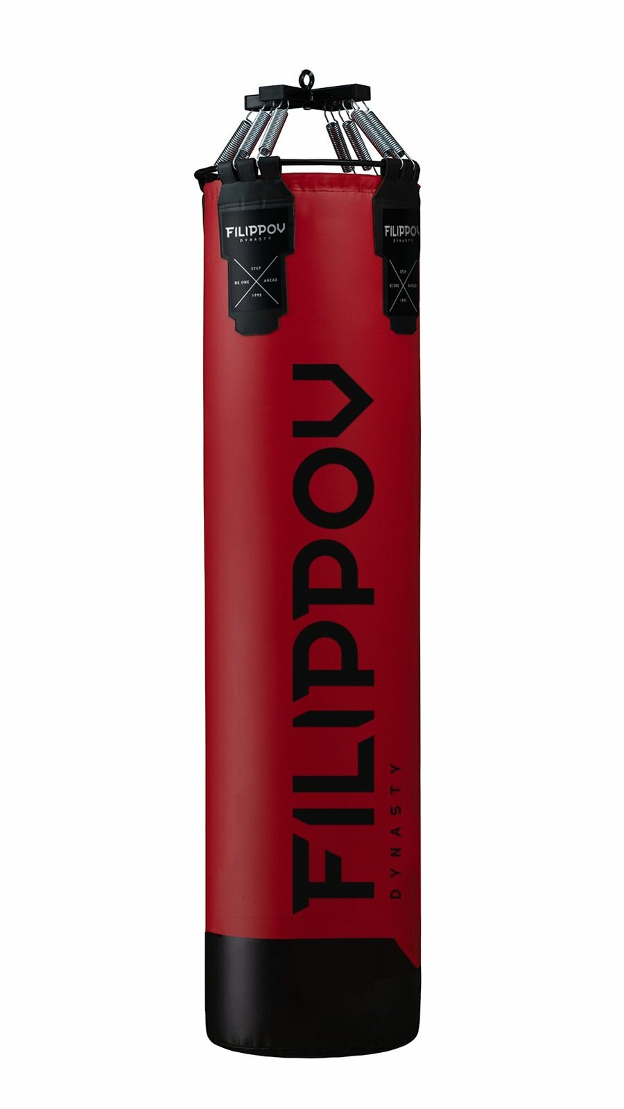 Боксерский мешок FILIPPOV 35 110см/35см/33-35кг, красный