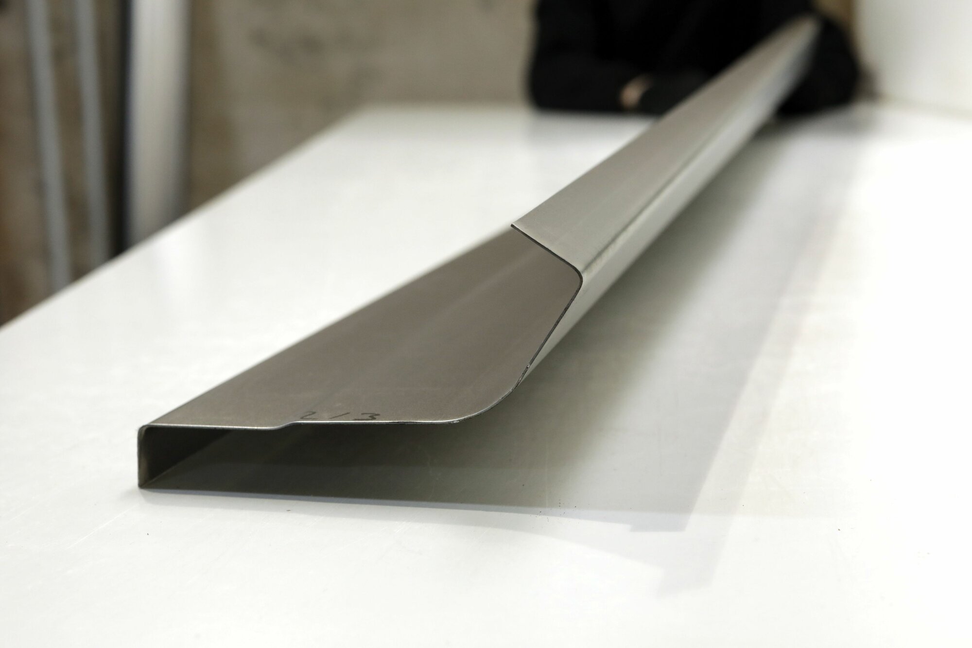 Порог ремонтный левый для Hyundai Accent II (+тагаз) 2000-2012 (хендай акцент 2 ТагАЗ) , холоднокатаная сталь 1.2 мм