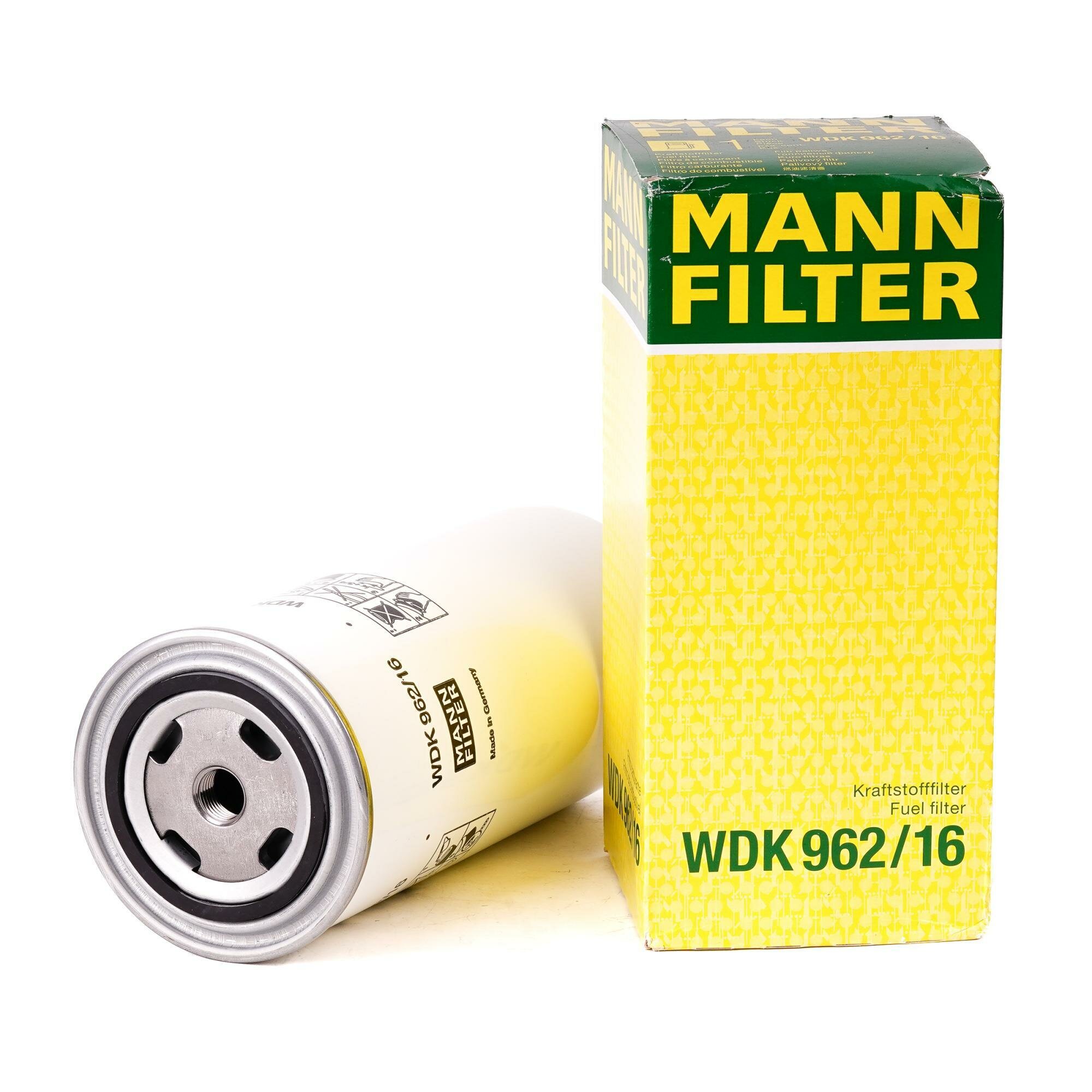 Фильтр очистки топлива MANN-FILTER WDK962/16 Mann+Hummel ASTRA (IVECO GROUP) HD8, IVECO EuroMover (05-).