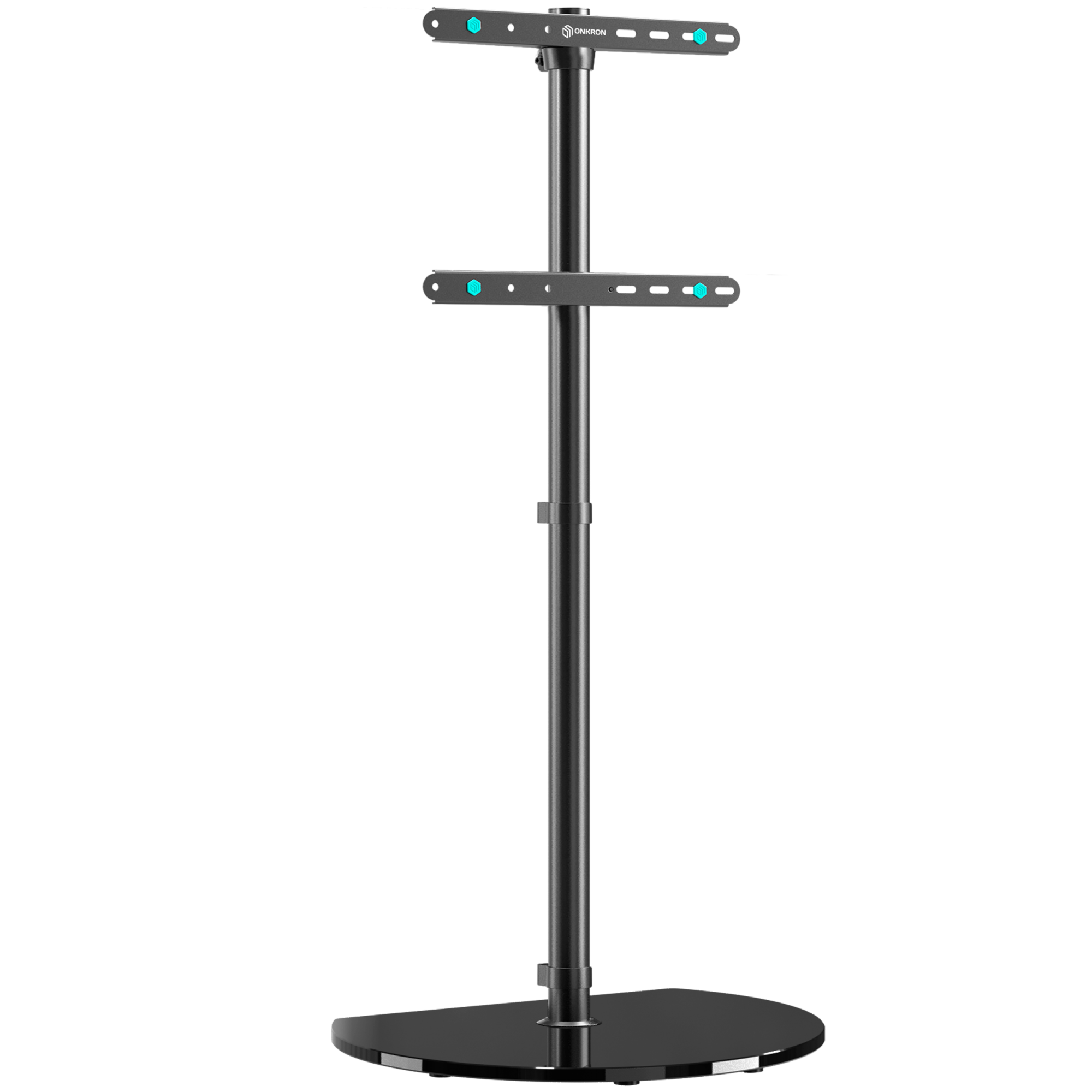 Cтойка для телевизора ONKRON TS5060 BLACK на 1 ТВ/ 30-60" от 100х100 до 400х400, до 41 кг, высота столба 125