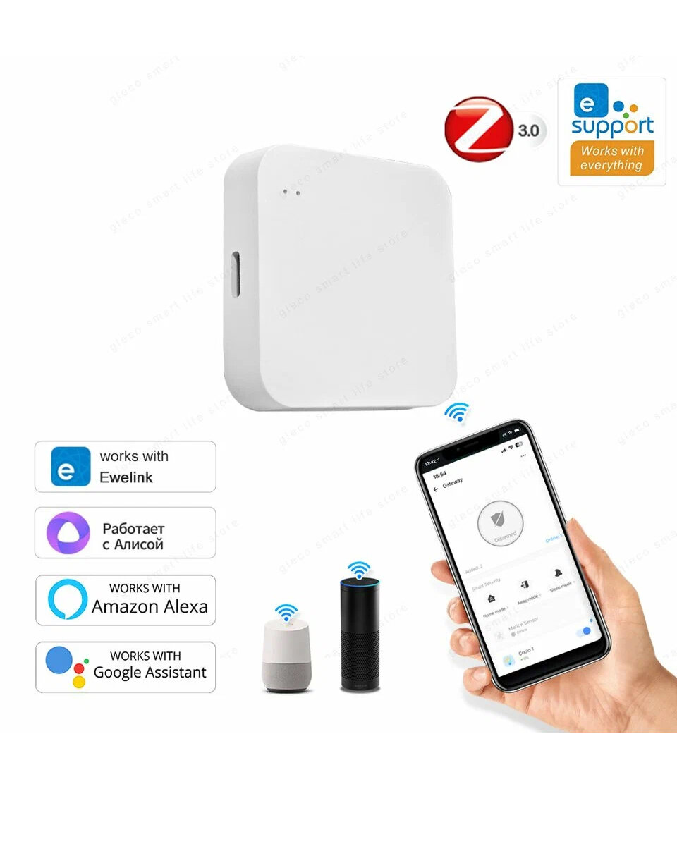 Умный хаб. ZIGBEE Шлюз eWeLink. НЕ для чайников . Хаб шлюз Zigbee ewelink