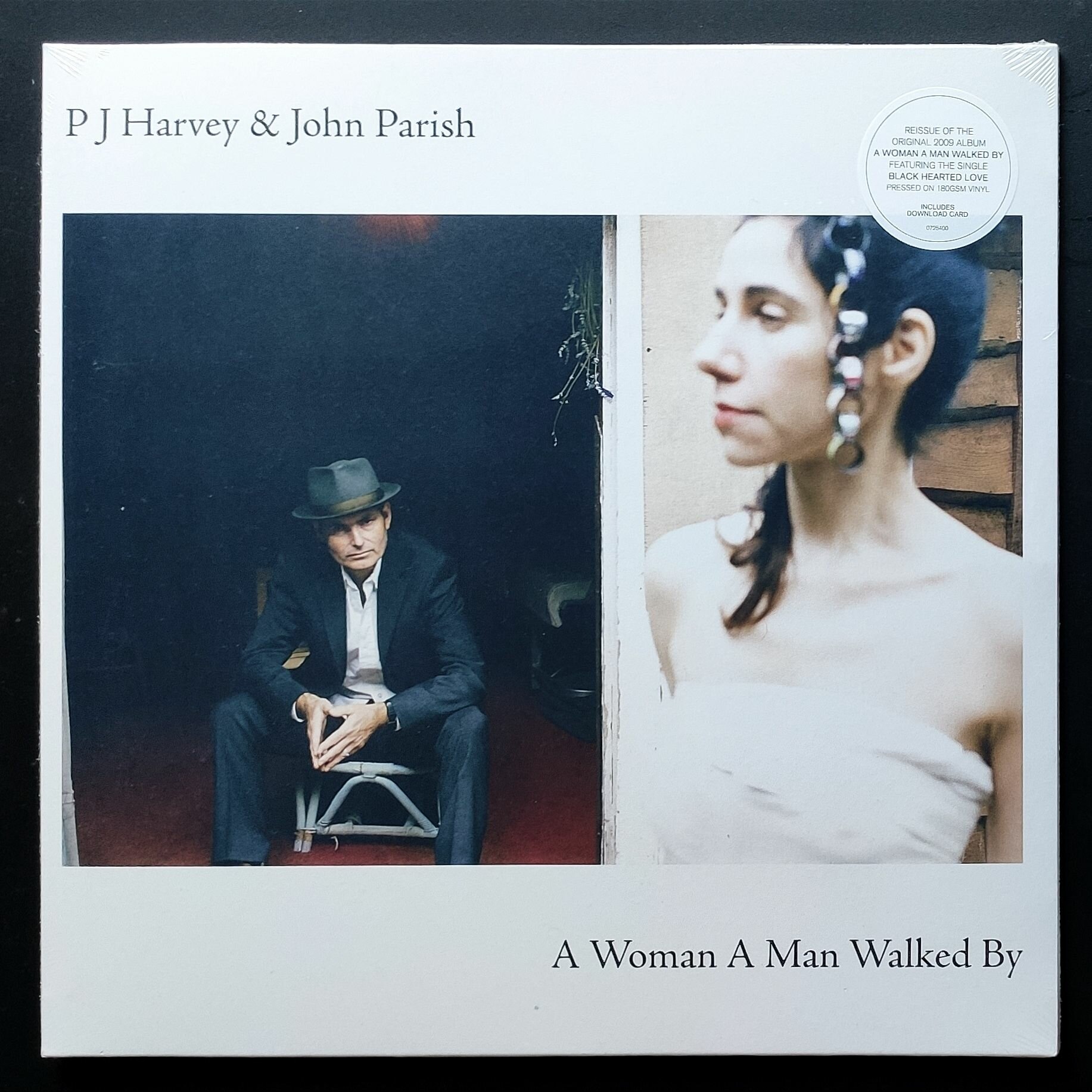 Виниловая пластинка PJ Harvey & John Parish - A Woman A Man Walked By (LP, 2021, Island Records)