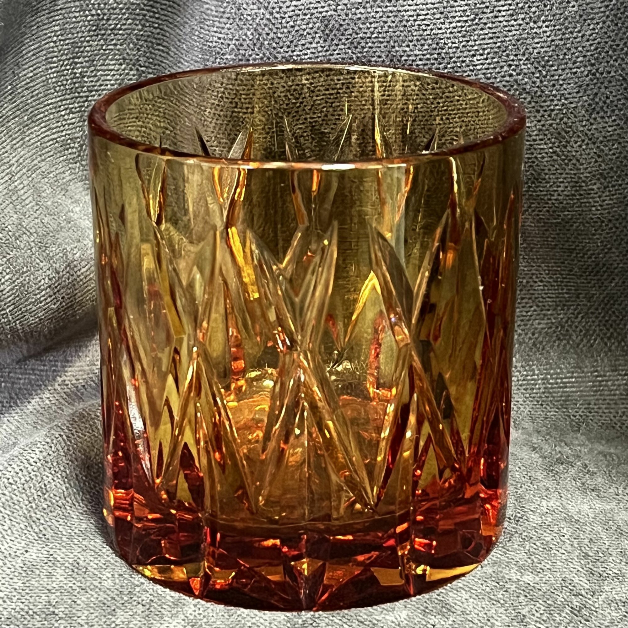 Стакан для виски 300 мл Хрусталь Медовый