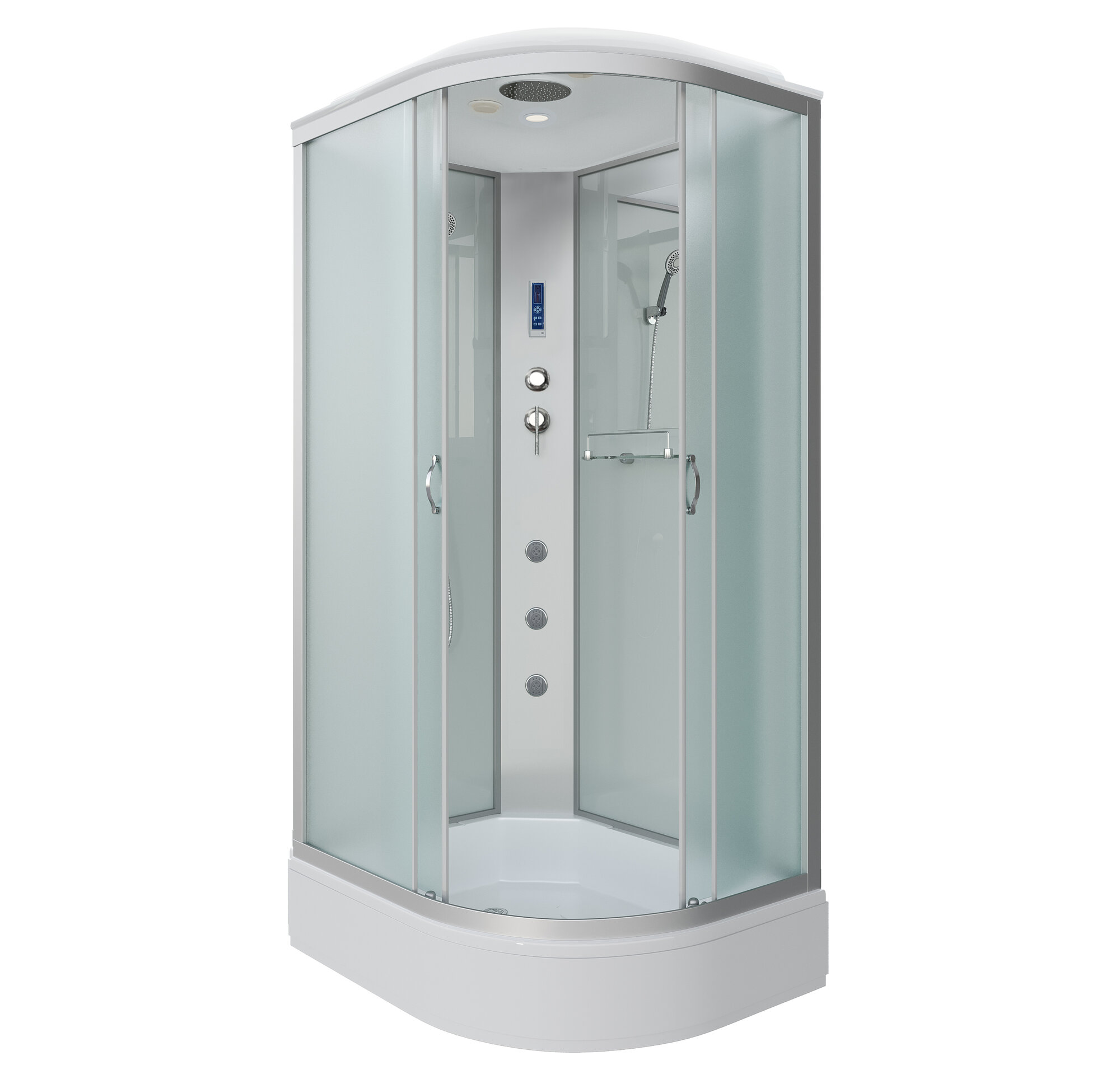 Душевая кабина Niagara Classic NG-33194-14LF (110х90х215) средний поддон(26см), стекло матовое,4 места