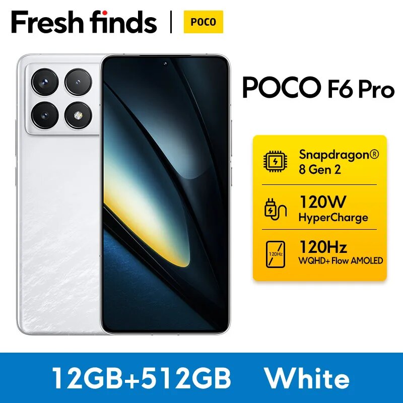 Смартфон Poco F6 Pro, 12/512ГБ, global