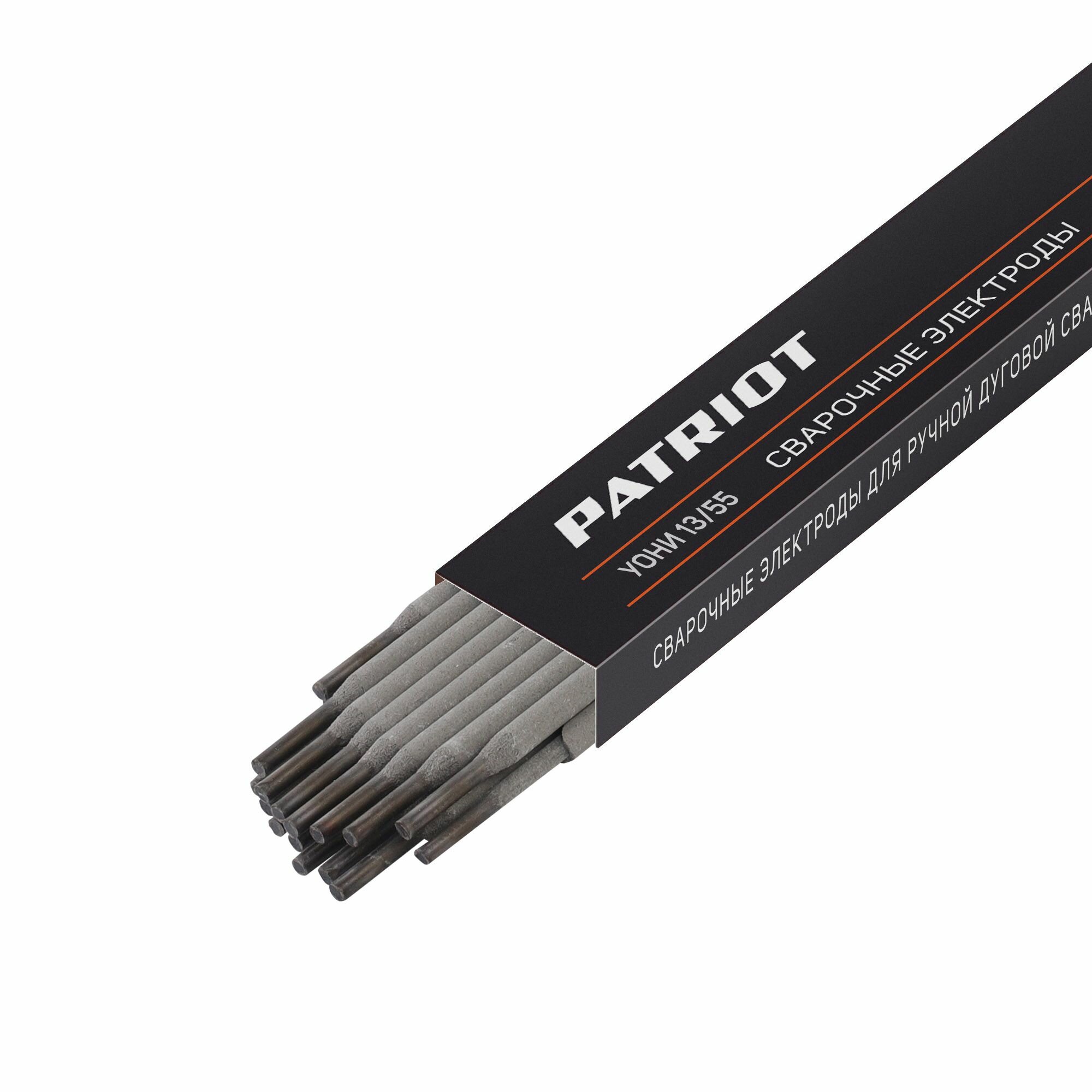 Электроды сварочные PATRIOT, марка УОНИ-13/55, диам. 3,0мм, длина 350мм, уп. 1кг