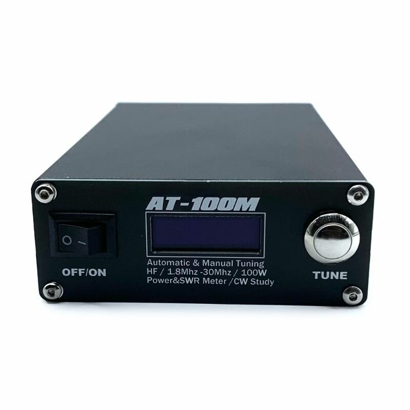 (1 комплект) Антенный тюнер AT100M 100W (встроенный КСВ-метр)