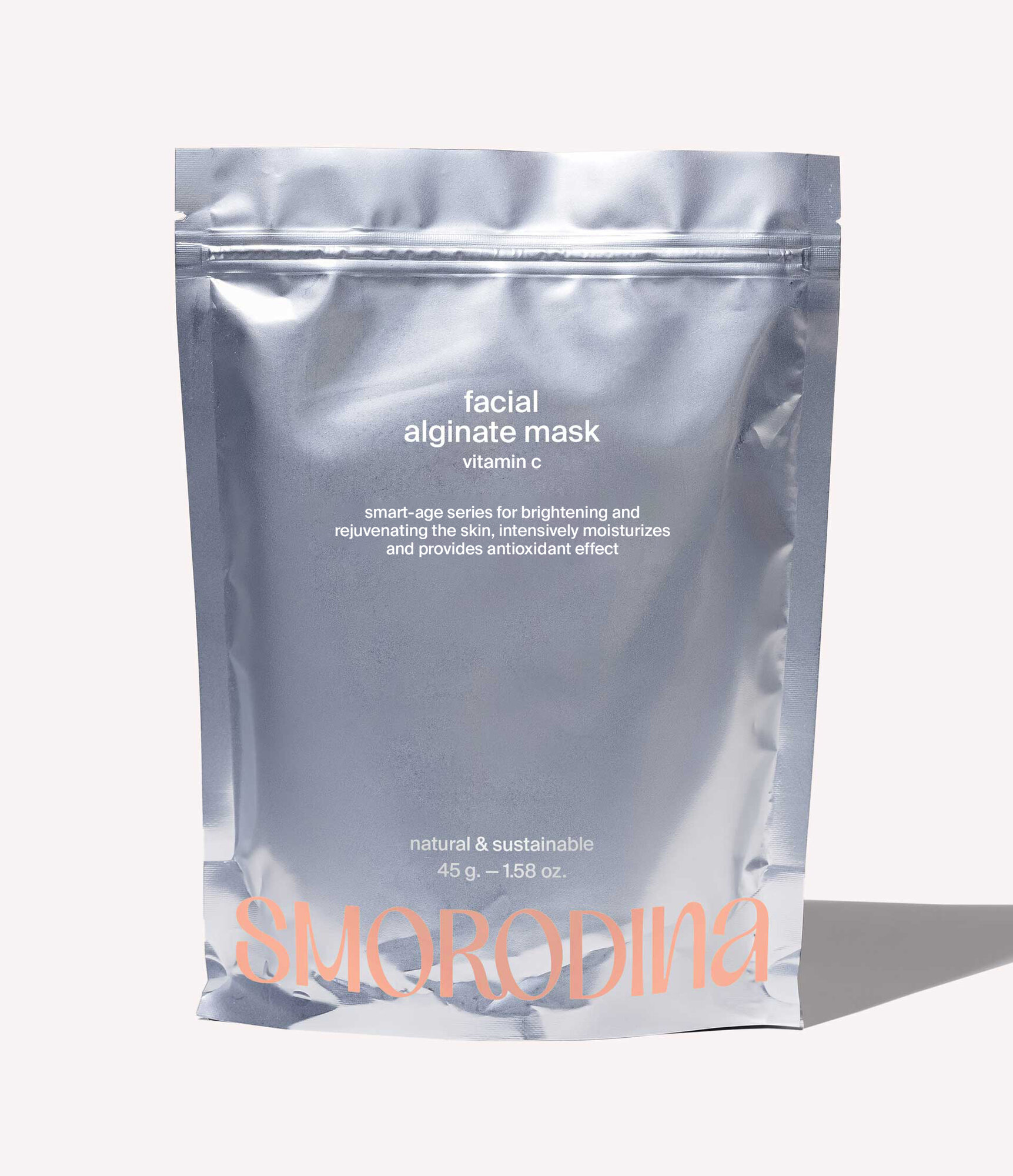 SmoRodina Освежающая альгинатная маска "REFRESHING" + VITAMIN C, 45 гр